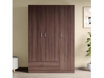 Godrej 3 door wooden wardrobe store