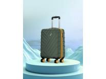Safari Accent Polycarbonate 8 wheel Hard Cabin Trolley Suitcase 56 cm ...